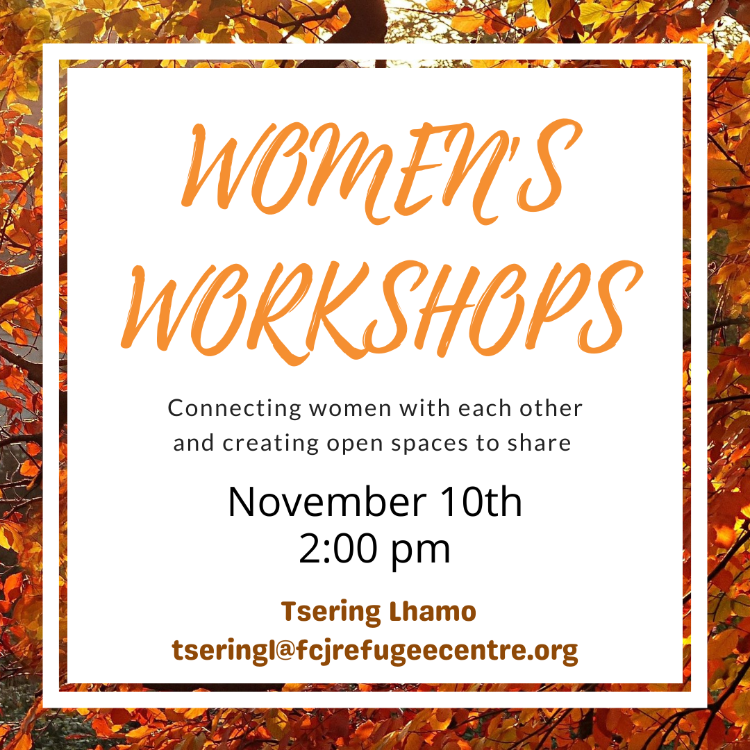 Women’s Workshop – FCJ Refugee Centre
