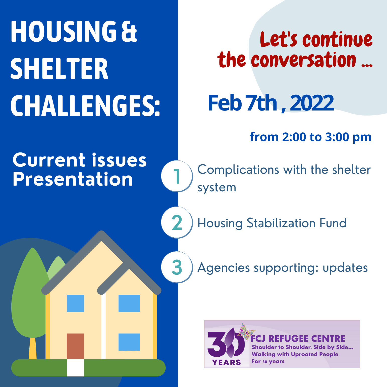 Housing & Shelter Challenges During COVID-19 – FCJ Refugee Centre