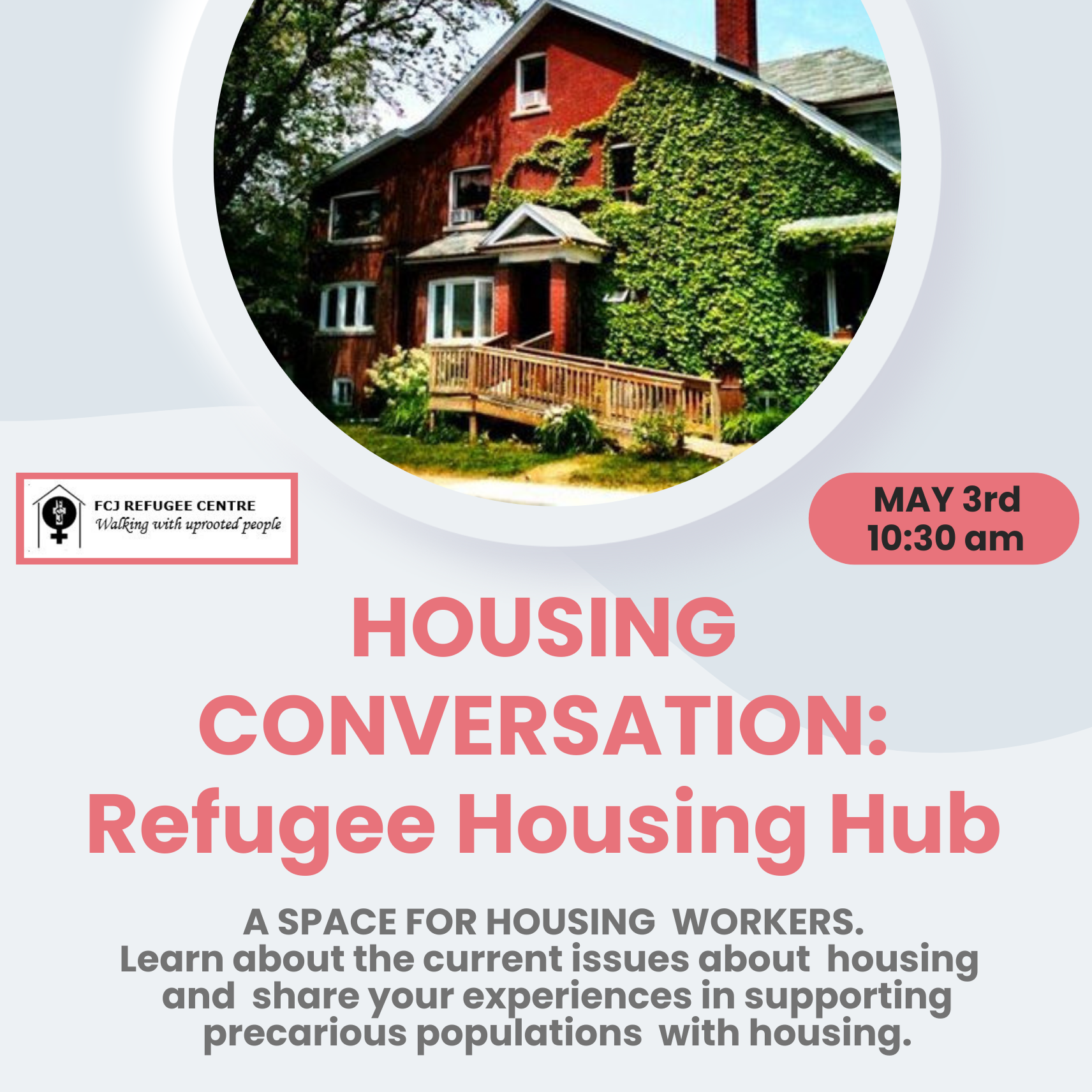 Housing Conversation: Refugee Housing Hub – FCJ Refugee Centre