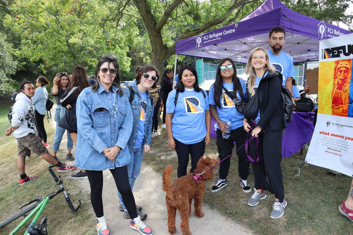 ¡Gracias por todo el apoyo en Ride for Refuge! – FCJ Refugee Centre