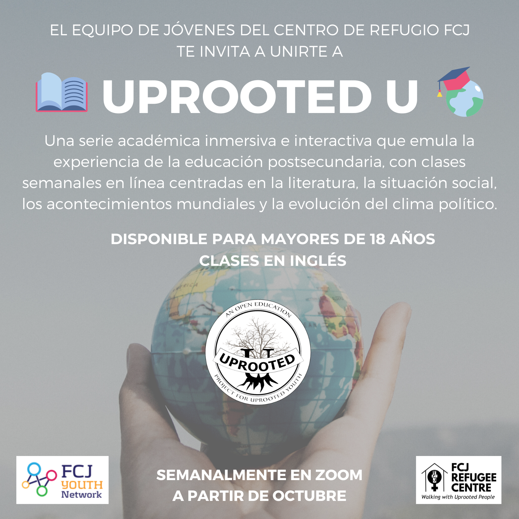 Abierto el registro para un nuevo semestre de Uprooted U (oct.-dic ...
