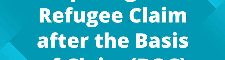 Preparing for a Refugee Claim after the Basis of Claim (BOC) – FCJ ...