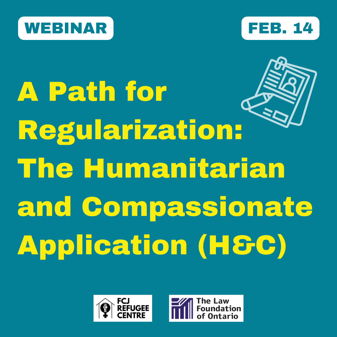 Webinar | A Path for Regularization: The Humanitarian and Compassionate ...