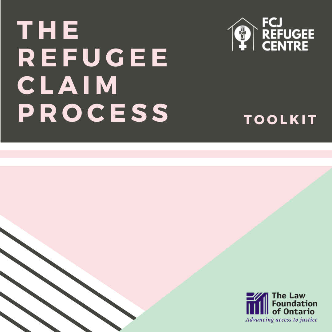 The Refugee Claim Process Toolkit – FCJ Refugee Centre