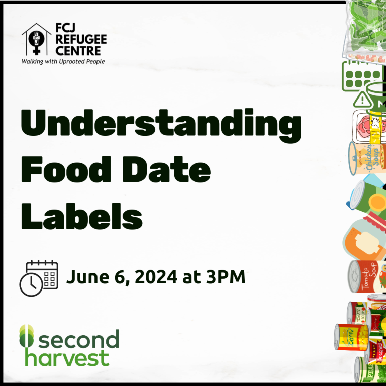 Understanding Food Date Labels – FCJ Refugee Centre