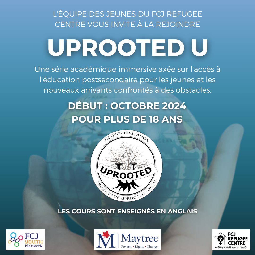 Inscriptions ouvertes pour un nouveau semestre de Uprooted U (oct ...
