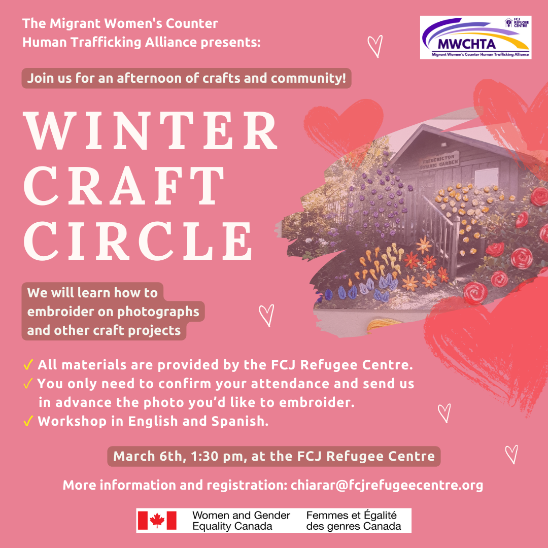 Workshop: Winter Craft Circle – FCJ Refugee Centre