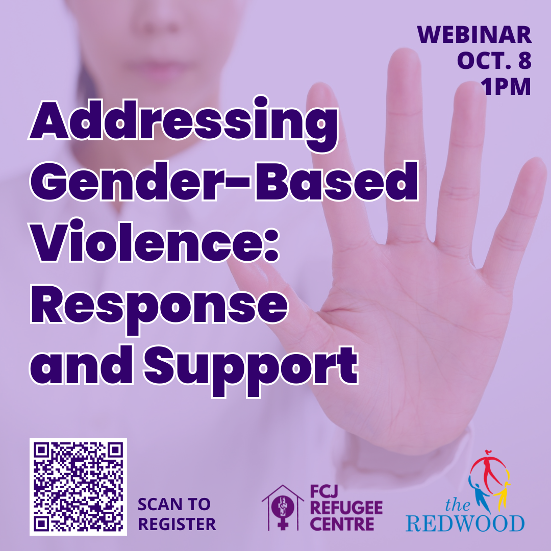 Webinar | Addressing Gender-Based Violence: Response and Support – FCJ ...