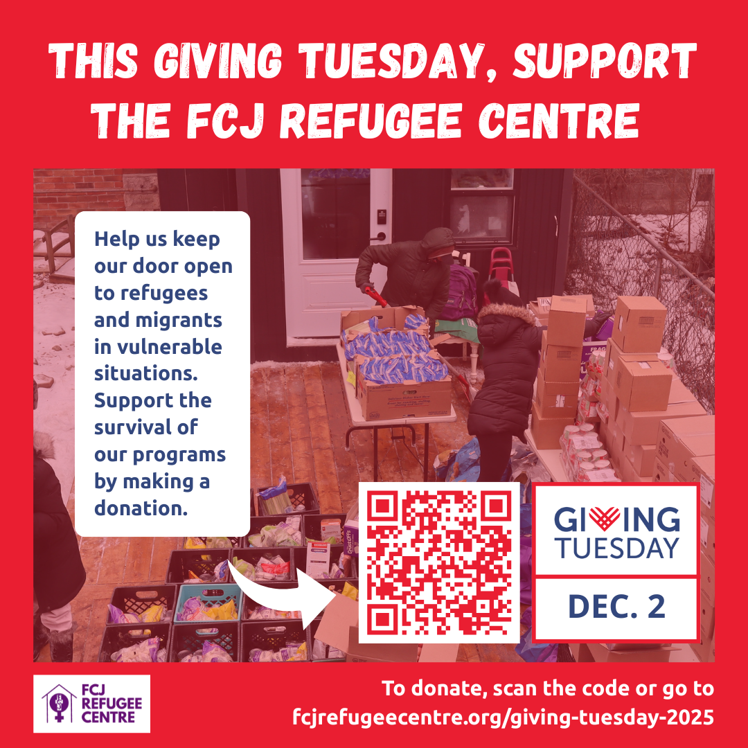 Every Act of Generosity Counts: Support the FCJ Refugee Centre on ...