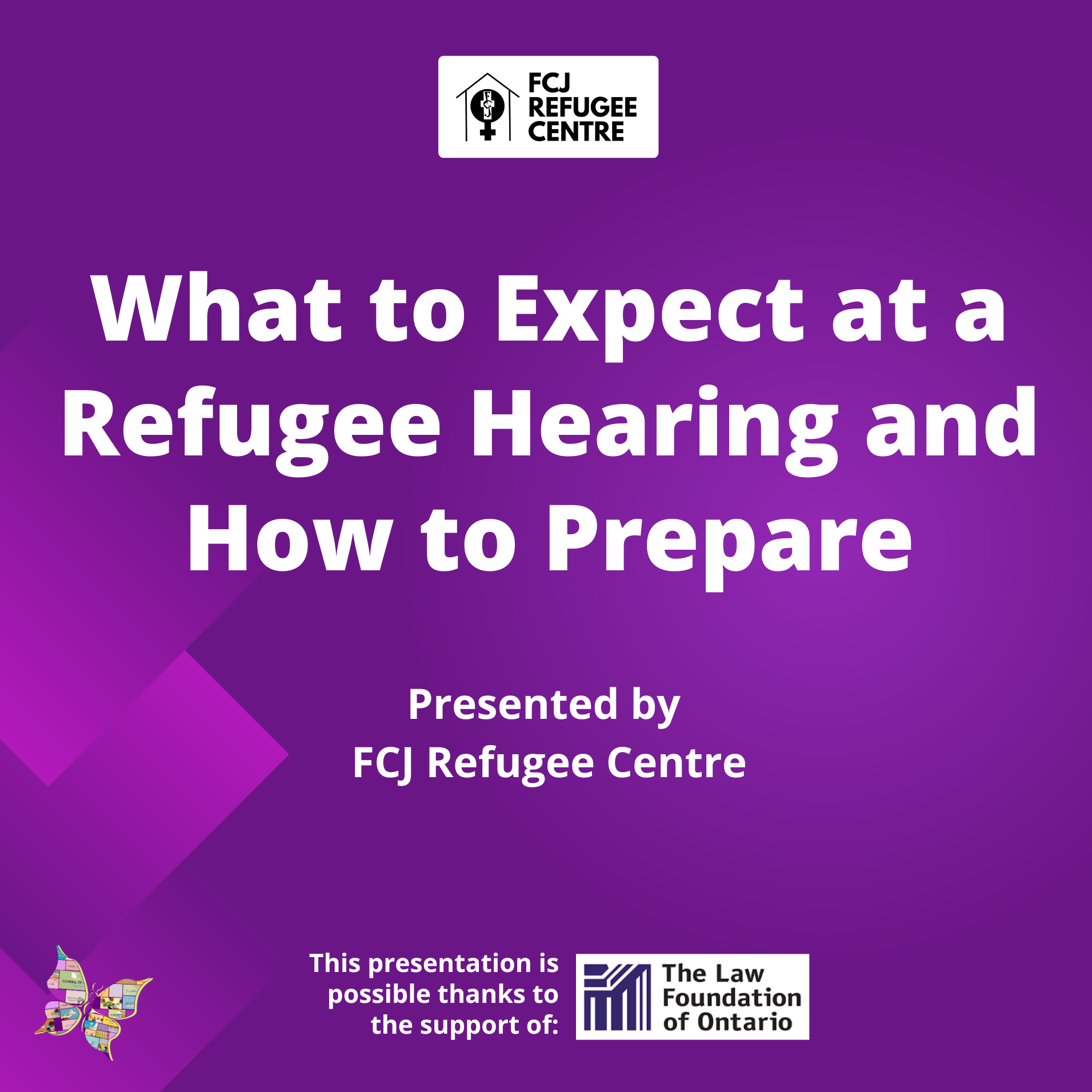 What to Expect at a Refugee Hearing and How to Prepare – FCJ Refugee Centre